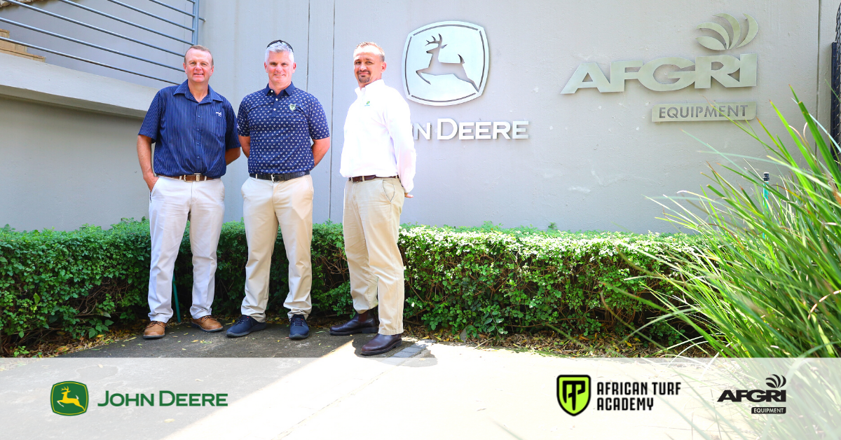 African Turf Academy (ATA) join forces with John Deere Dealer