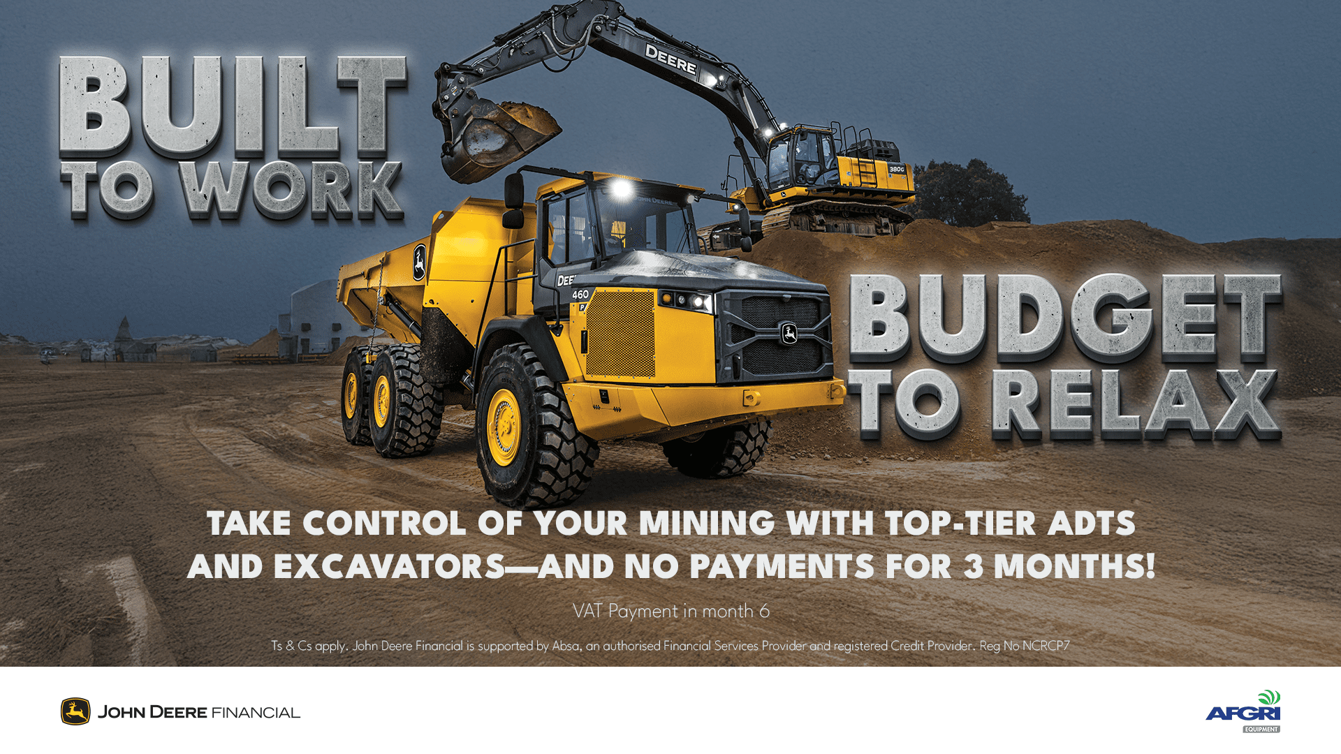 2024 ADT & Excavator Promo - AFGRI Equipment Production