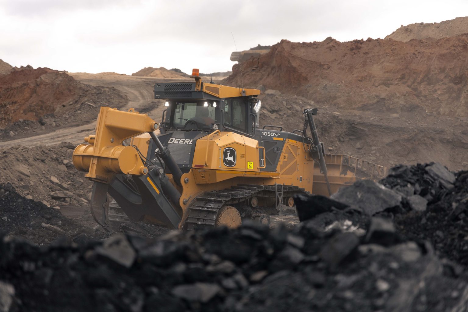 John Deere 1050 P-Tier Dozer: Built for Tough Terrain
